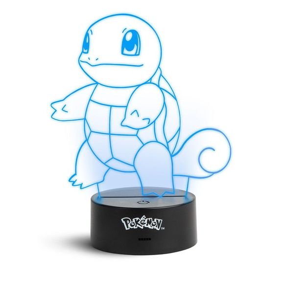Geeknet | Toys | Geeknet Geeknet Pokemon Squirtle Acrylic Desk Light ...